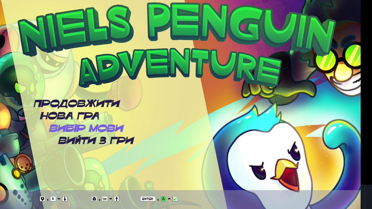 Каталог української локалізації ігор | Niels Penguin Adventure українською