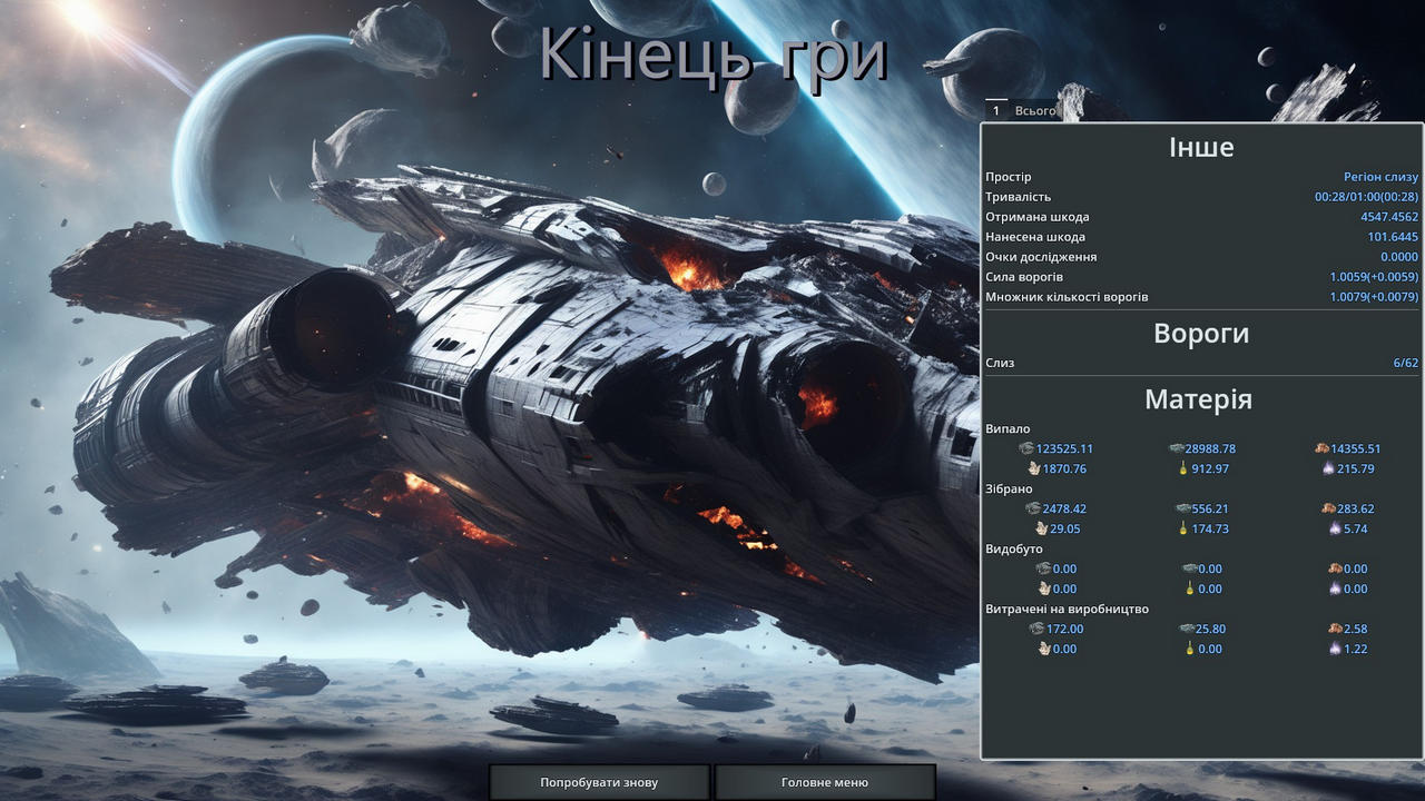 Каталог української локалізації ігор | Lonely Tiny Spaceship українською